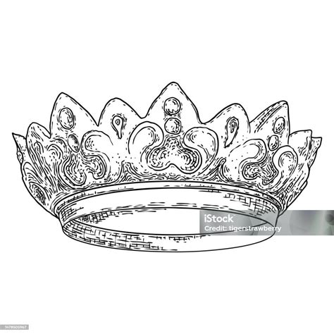 Crown Headdress For King And Queen Royal Noble Aristocrat Monarchy