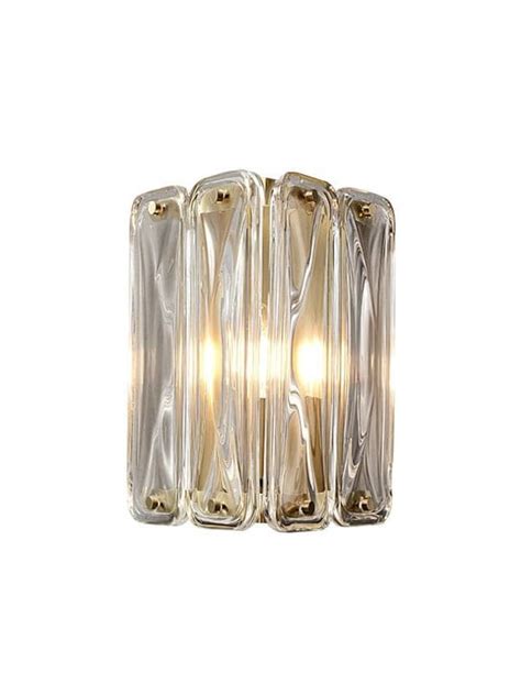 Triangular Glass Wall Light