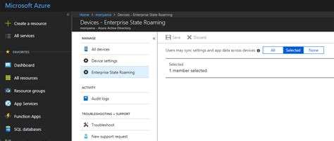 Enable Enterprise State Roaming In Azure Active Directory Basehost