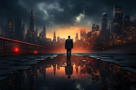 Premium Ai Image Business Background