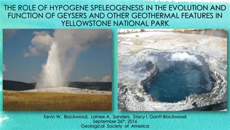 Pdf The Role Of Hypogene Speleogenesis In The Evolution And Function