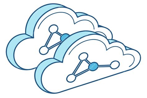 Best Cloud Computing Vector Eps Network Data Sharing Premium Ai Generated Vector