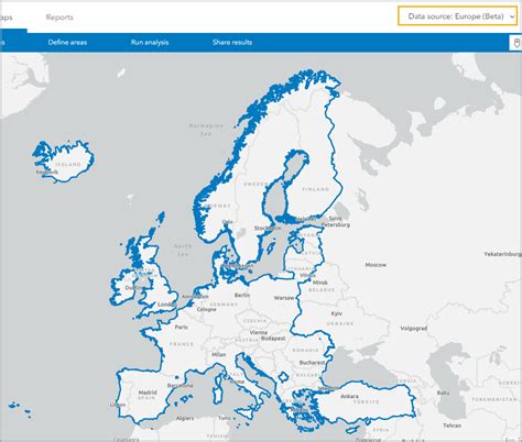 Using Europe Beta Data Source In Arcgis Business Analyst