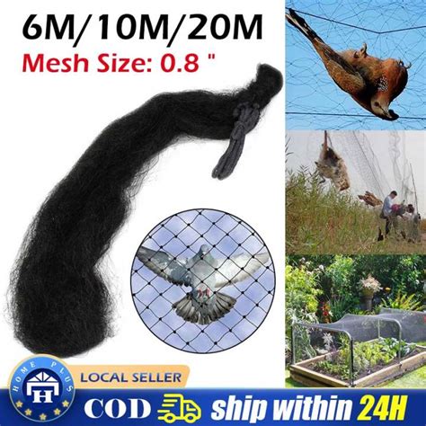 【local Delivery】 Nylon Anti Bird Catcher Mesh Net Netting For Crops Fruit Tree Plant Flower