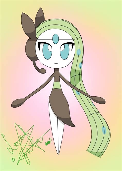 Meloetta Aria Form By On Deviantart