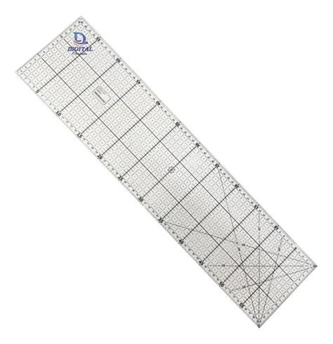 Régua Patchwork 15x60 Cm Profissional Artesanato Corte Mercadolivre