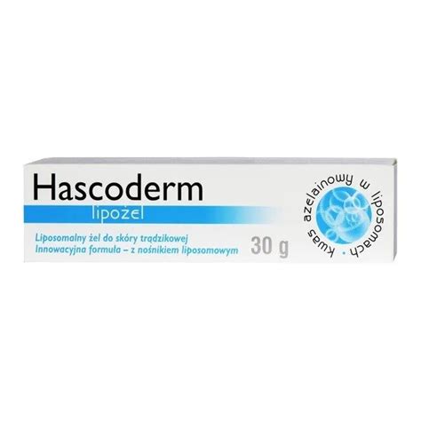 Hascoderm Lipożel żel Do Pielęgnacji Skóry Trądzikowej 30 G • Internetowa Apteka Kal Med