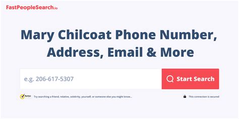Mary Chilcoat Phone Number Address Email And More