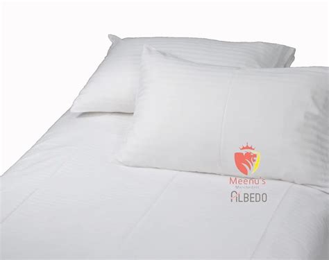 300 Tc White Cotton Hotel Bed Sheet At ₹ 230piece Hotel Bed Sheet In
