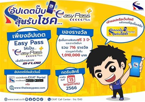 ใกล้หมดเวลา ลุ้นขึ้นทางด่วนฟรี 3 ปี รีบอัปเดต Easy Pass Plus ถึง 15