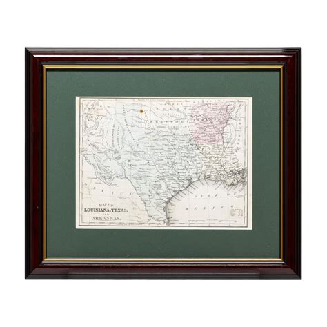 Map Of Texas 1880 — Ciscos Gallery