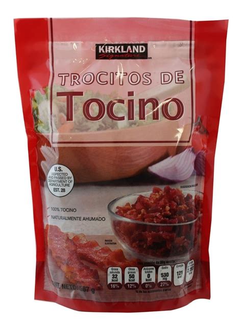 Trocitos De Tocino Kirkland Signature Bolsa Con 567 Gr Mercadolibre