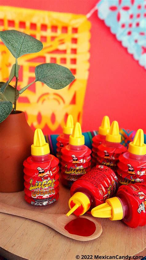 Lucas Gusano Chamoy Chamoy Flavors Candy Brands