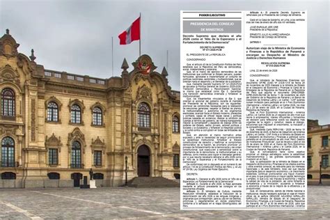 Gobierno Oficializa El Nombre Del Año 2026