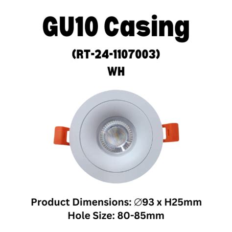 Gu10 Casing Rt 24 1107003 Wh