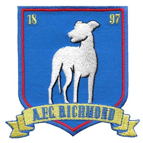 Ted Lasso Afc Richmond Greyhounds Patch Soccer Team Embroidered Iron On