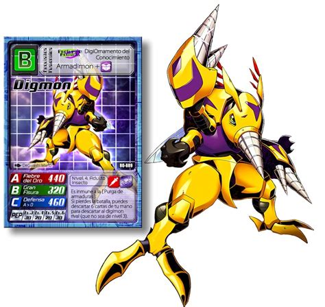 Digmon Digimon Digimon Card Game Armor Bug Digimon Creature