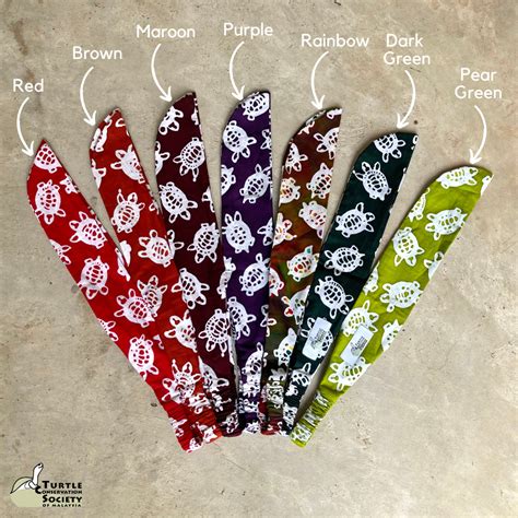 Batik Twilly With Elastic Headband Teamrakyat