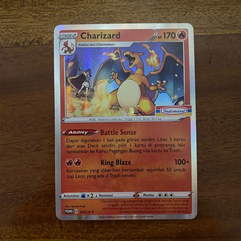 Jual Charizard Leon Pokemon Tcg Indonesia Promo Card Original Langka Murah Shopee Indonesia