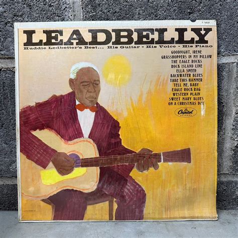 Leadbelly Guitar His Voice His Piano Friedman And Sons