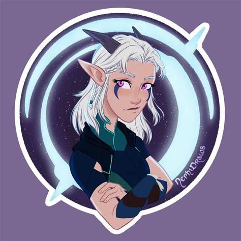 Dragon Prince Character Stickers Etsy