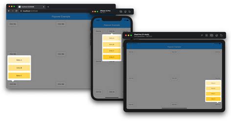 Popover Flutter Package