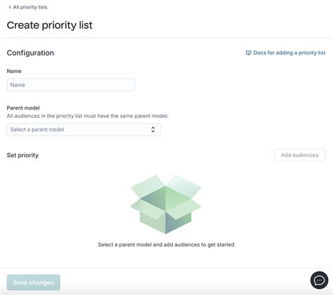Priority Lists Hightouch Docs