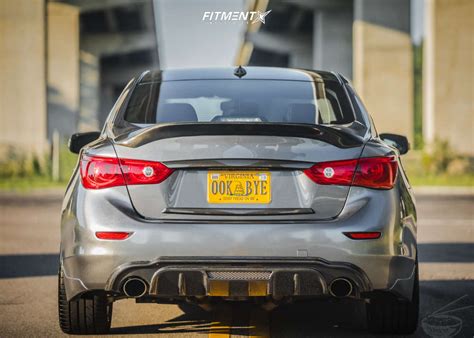 2014 Infiniti Q50 Premium With 19x8 5 Stance Sf 01 And Achilles 245x40