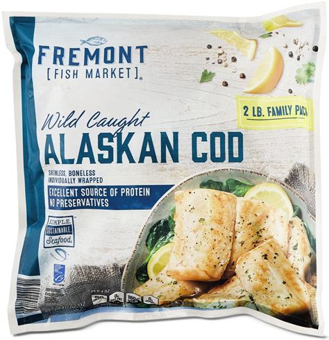 Fremont Fish Market Value Pack Cod Fillets 32 Oz Shipt