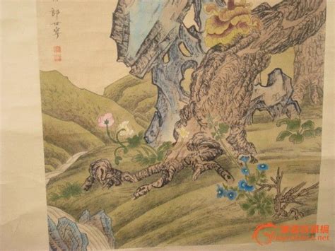 郎世宁鹰清郎世宁松鹤图大山谷图库