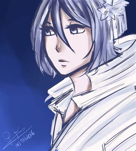 Bleach Rukia Bankai Fanart By Pk4rts On Deviantart