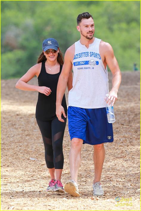 Lea Michele Hikes With Shirtless Boyfriend Matthew Paetz Photo
