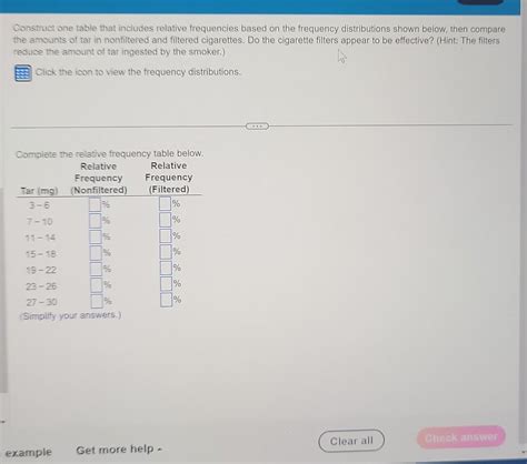 Solved Construct one table that includes relative | Chegg.com
