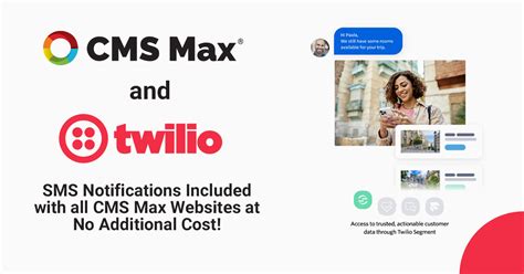 introducing twilio integration on cms max websites connect
