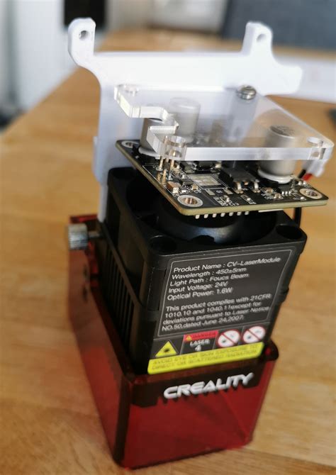 Cv Laser Module Holder For Ender 3 S1 Por La3qma Descargar Modelo Stl Gratuito