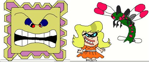 Star Thwomp Yanmega And Judy By Uniparrot20 On Deviantart