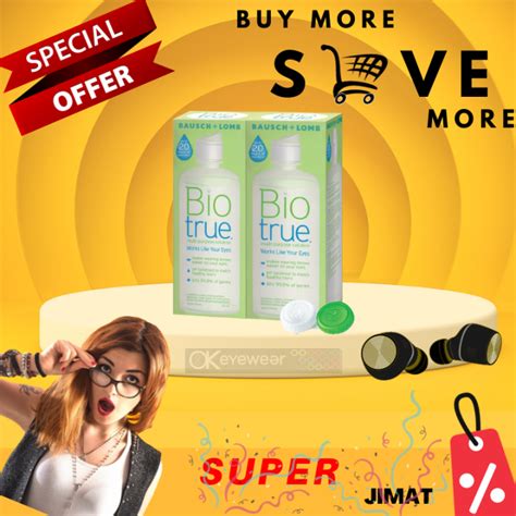 Biotrue Solution Twin Pack 300mlx2 Multi Purpose Solution Lazada
