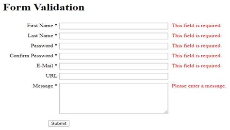 jquery form validation complete guide to jquery form validation