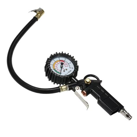 Pistol De Umflat Cu Manometru 16bar Furtun De 300mm Accesorii Auto Auto Moto