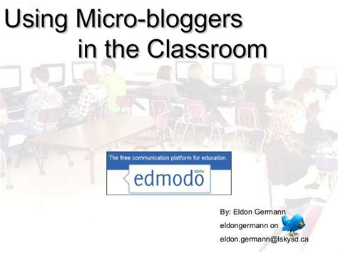 Using Edmodo In The Classroom Edmodo Mentor Program Classroom
