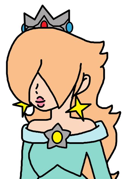Rosalina With Bangs Of Hair Covering Her Eyes By Ultra Shounen Kai Z On