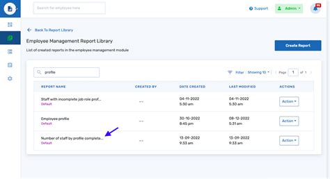 How To Generate Profile Completeness Report