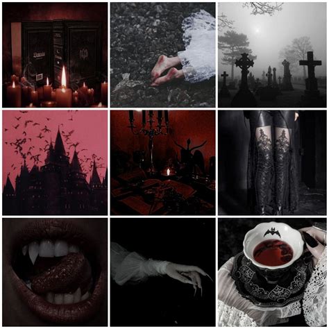 Vampire Moodboard Mood Boards Vampire