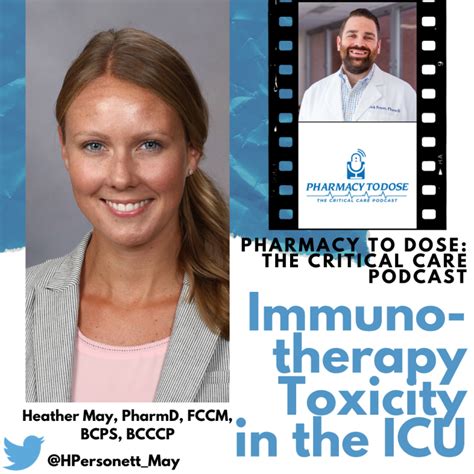 Immunotherapy Toxicity In The Icu References Pharmacy To Dose The