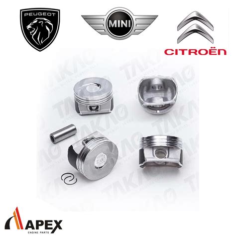 PistÕes Peugeot C4 Louge 308 3008 Mini Cooper Thp 1 6 16v Flex 2015 Em
