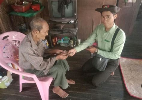 ဖျာပုံမြို့နယ်အတွင်းရှိ အသက် ၈၅ နှစ်အထက် ဘိုးဘွားများအား လူမှုရေးပင်စင