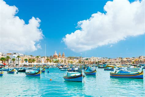 Breakwater Bay Marsaxlokk Harbor Print Uk