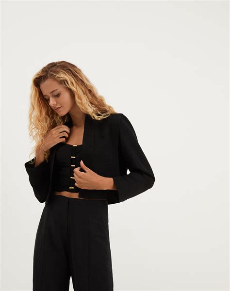Malu Short Jacket Black