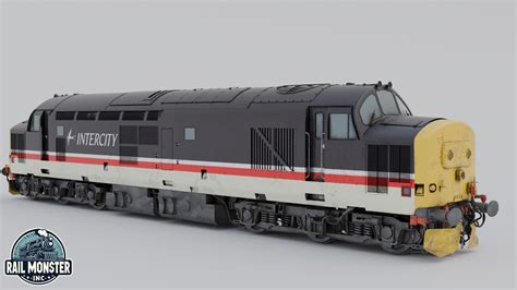 Br Class 37 Loco Intercity By Railmonsterinc On Deviantart