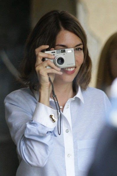Sofia Coppola With Her Contax T3 Camera Sofia Coppola Sofia Coppola